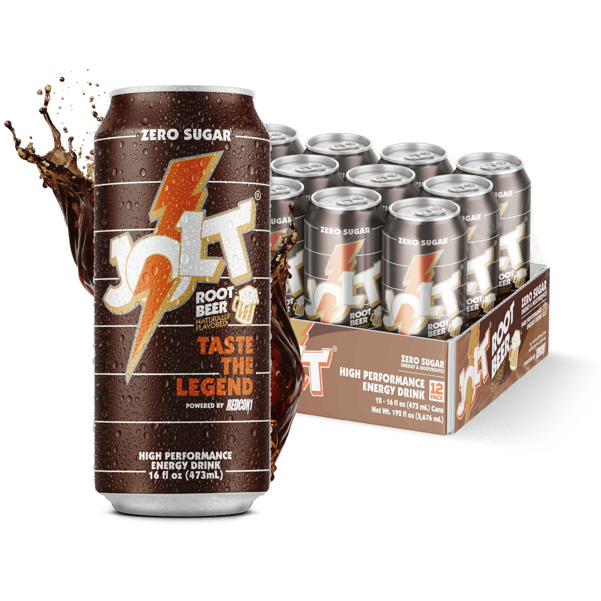 JOLT COLA Root Beer Energy Drink – Redcon1 Fulfillment